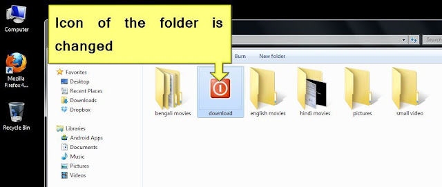 steps to change icon of a folder | steps for daily computing