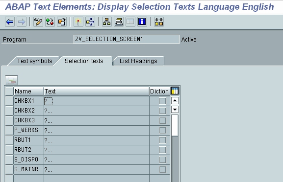 ABAP Learnings - VADIVELKRISHUV: Program - Selection Screen design