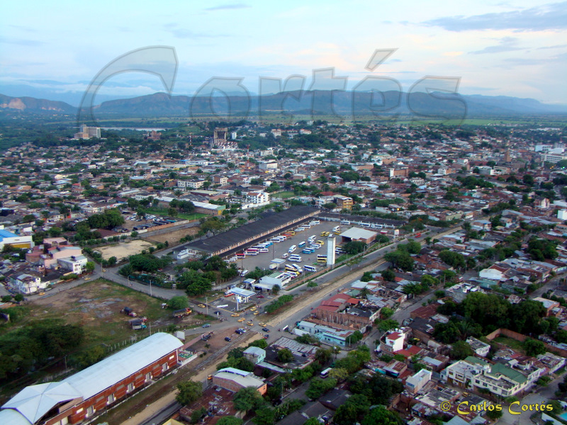 FOTOGRAFÍA AÉREA DE COLOMBIA: Girardot - Cundinamarca
