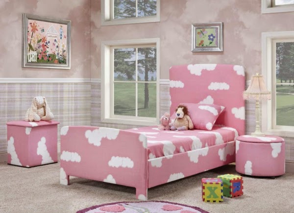 Lindos dormitorios para niñas color rosa - Colores en Casa