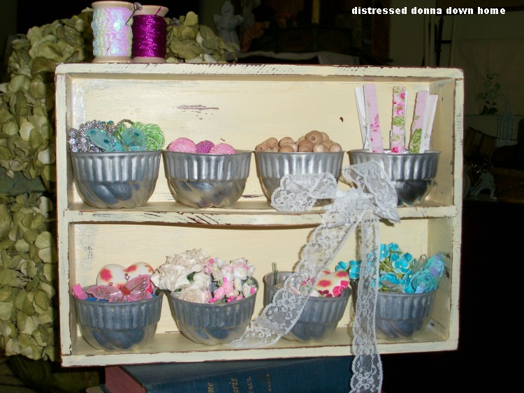 Distressed Donna Down Home: A Cottage Craft Caddy