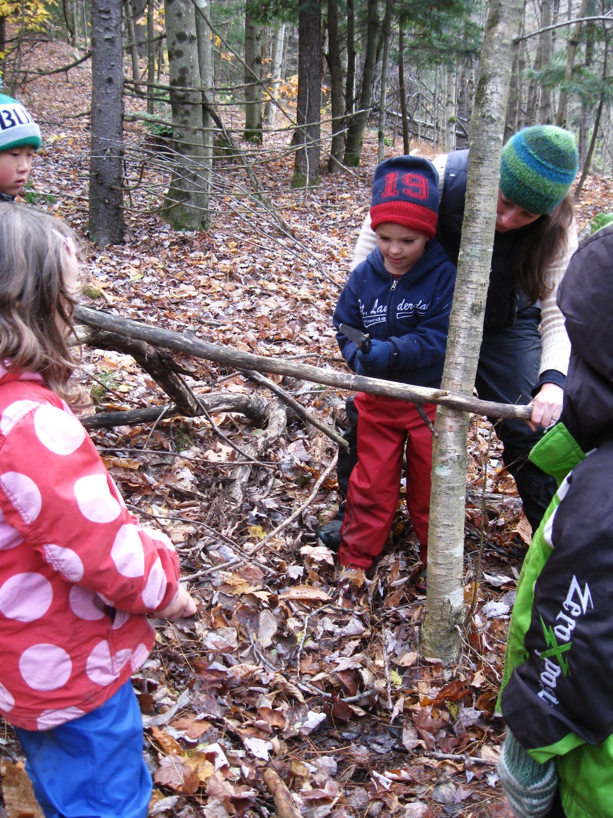North Branch Nature Center: If a Child Picks Up a Stick in the Forest,....