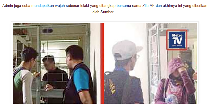 TERBONGKAR!!! INI WAJAH LELAKI YANG DITANGKAP KHALWAT BERSAMA DENGAN ...