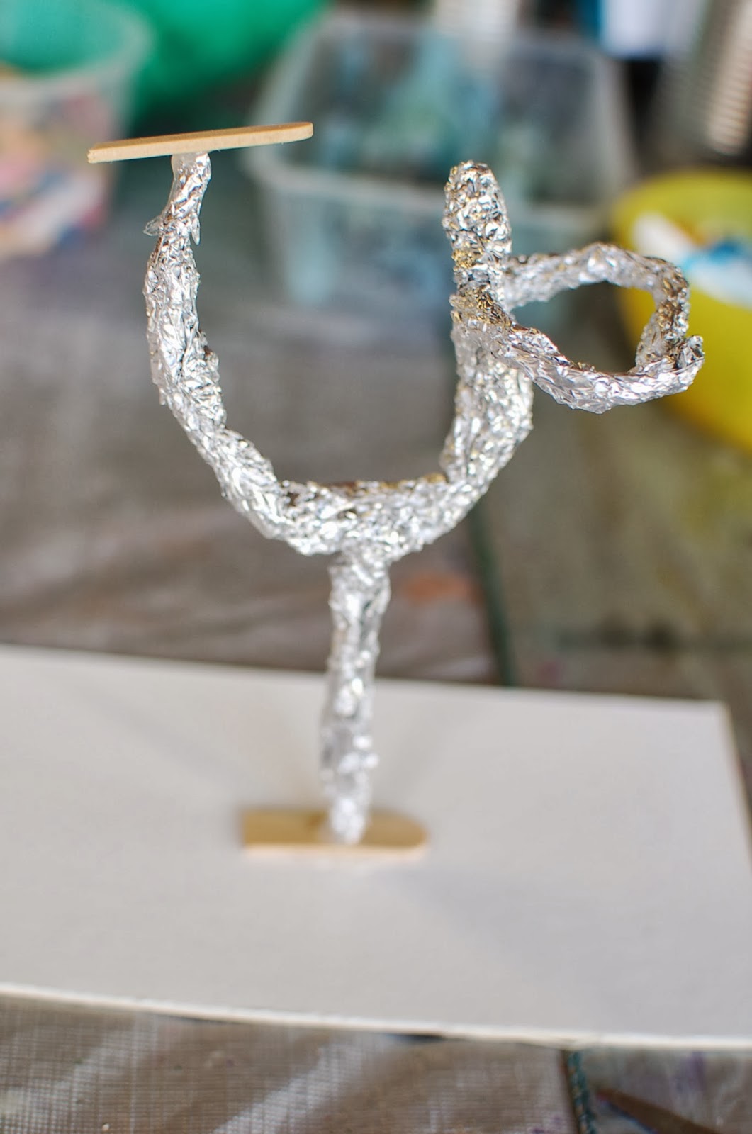 Sunnyside Art House: Winter Olympics Lesson - Part One (Tin Foil Trophies)