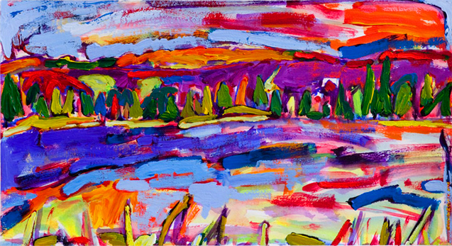 kensington bliss: Expressionist Artist Brenda Clark, Suttons Bay Art ...