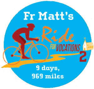 St Augustine of Canterbury: Fr Matt... "On yer bike!"