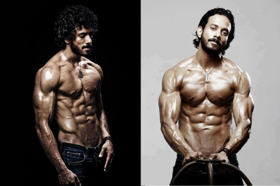 Tamil Actors Unseen Photoshoot Stills: Actor Bharath New Look In six packs stills