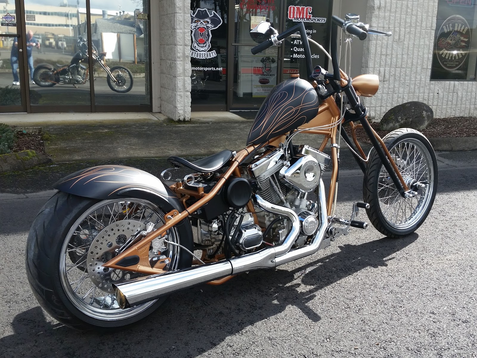 OMG Motorsports: 2009 BIG BEAR CHOPPER SCREAMIN DEMON SPRINGER "457" MILES