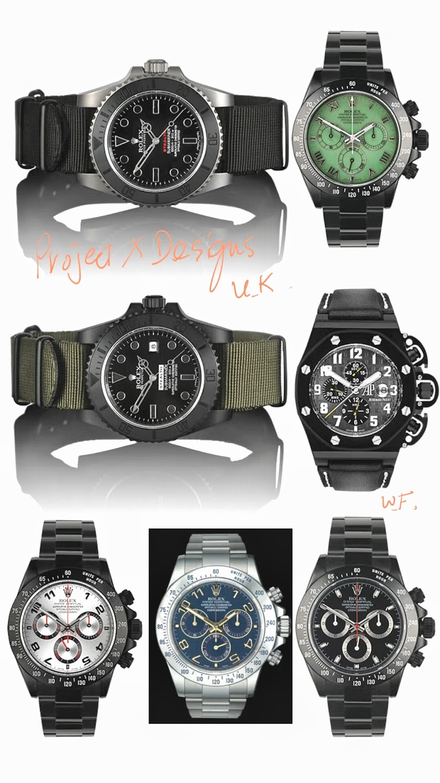 Hong Kong Watch Fever 香港發燒友: Project X Designs