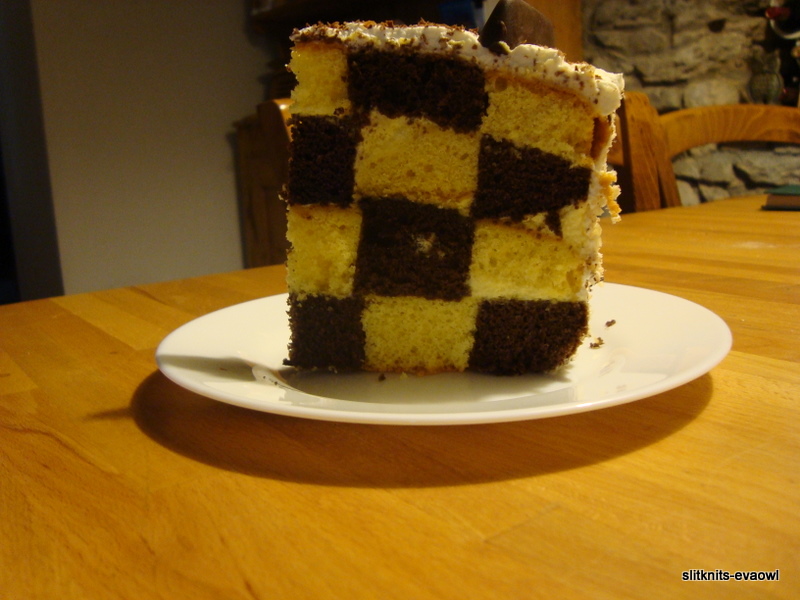 slitknits: Chess cake 2