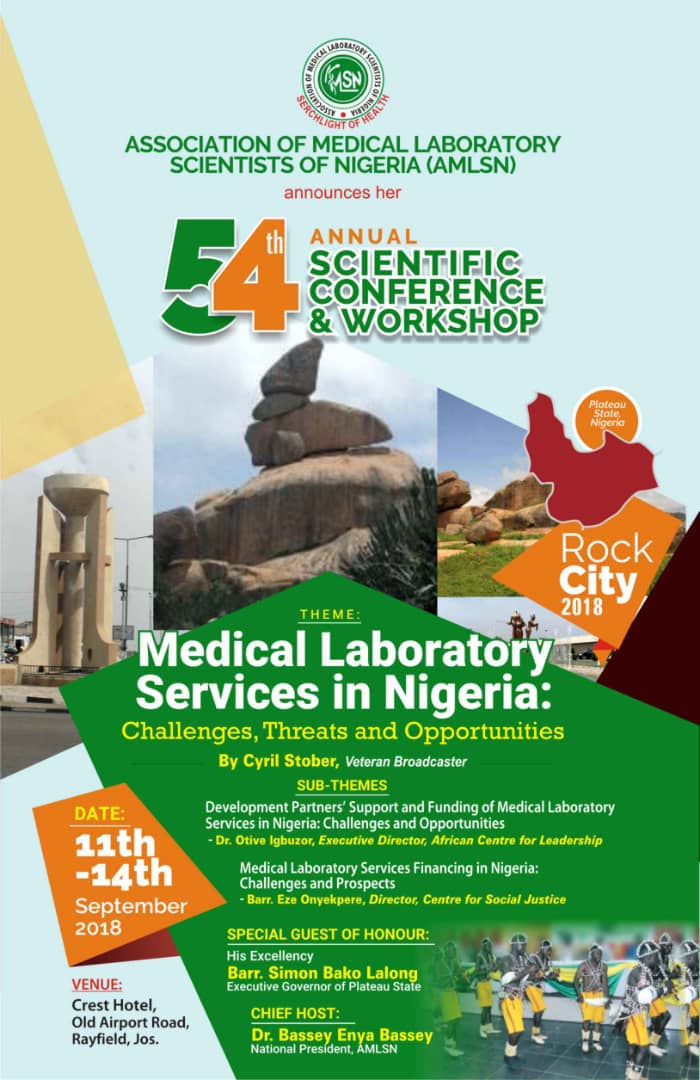 How To Register Online For AMLSN 2018 Scientific Conference/Workshop ...