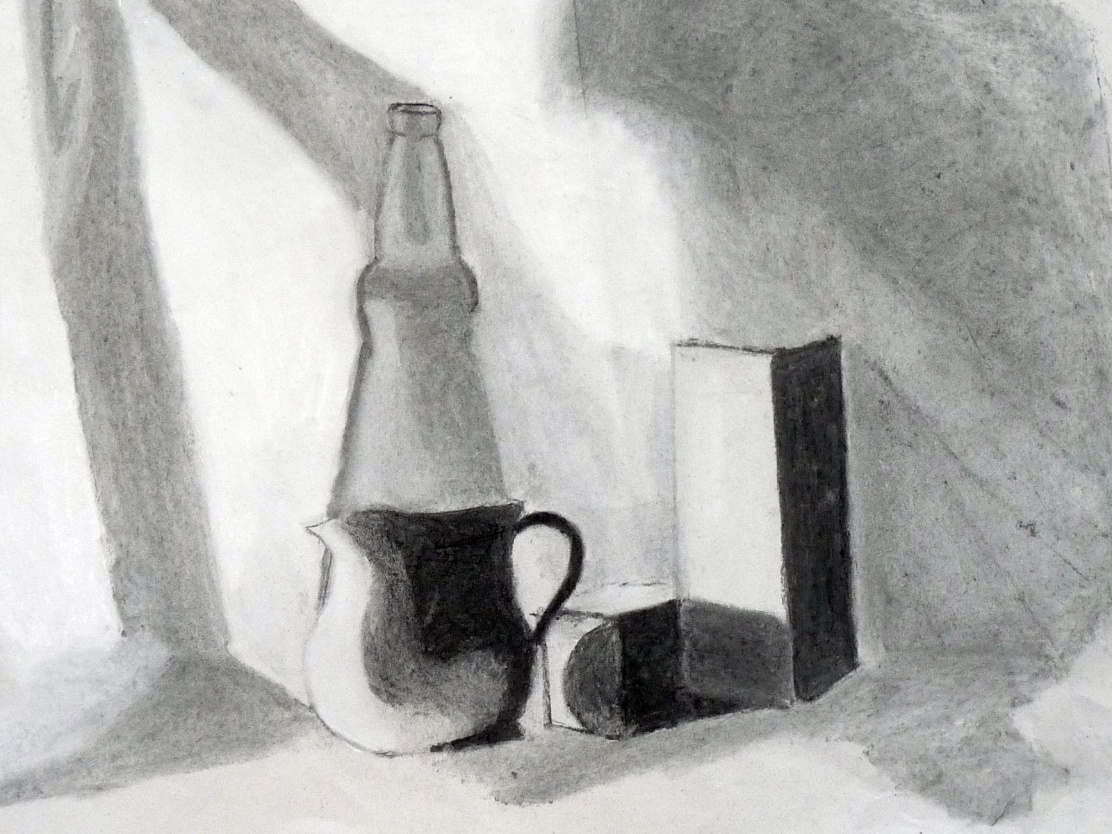 DIBUJO ARTÍSTICO 1: Karen. Claroscuro, bodegones y estatua