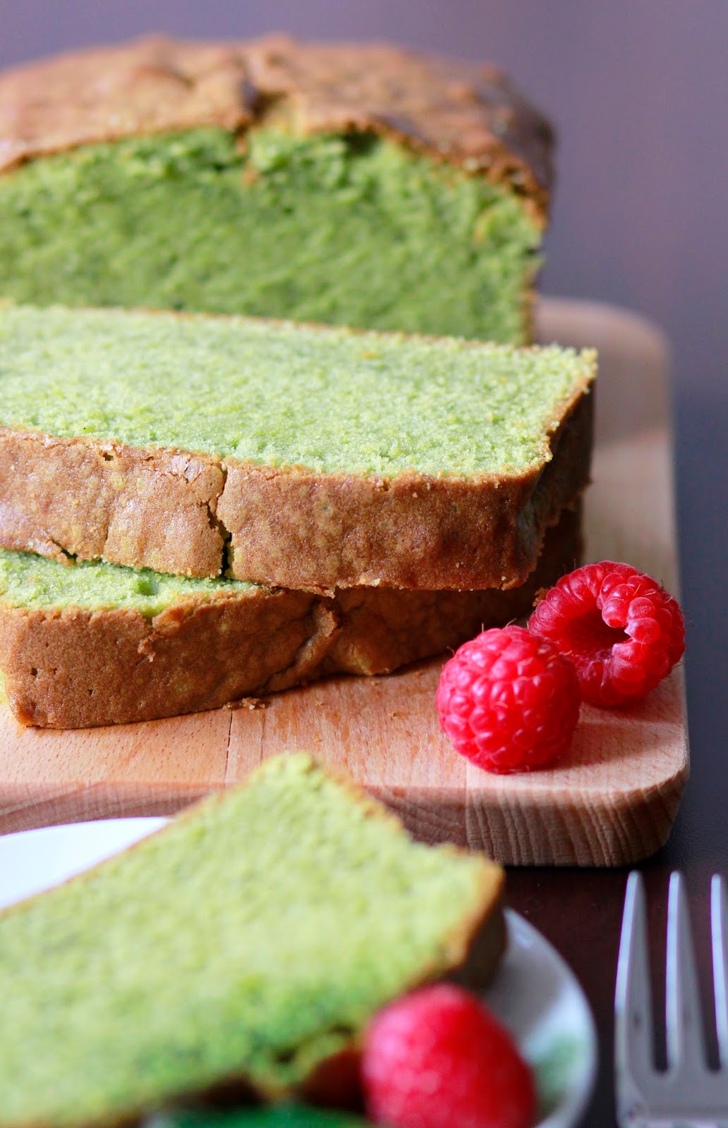 In Cookie Haven: Matcha Pound Cake