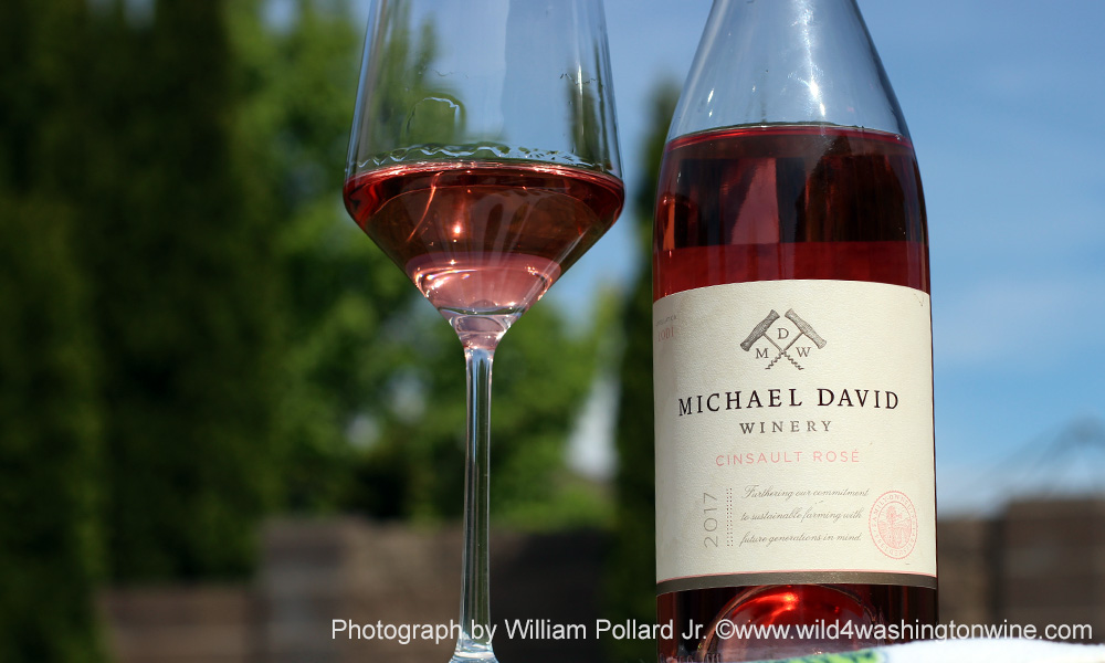 Michael David Winery 2017 Ancient Vine Cinsault Rosé | Lodi Appelation