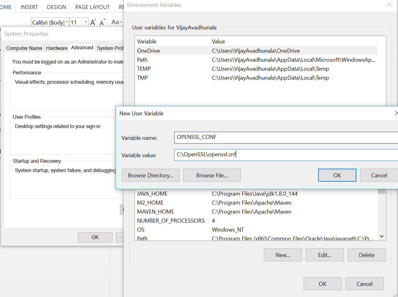 Good to Learn: Setting OpenSSL in Windows