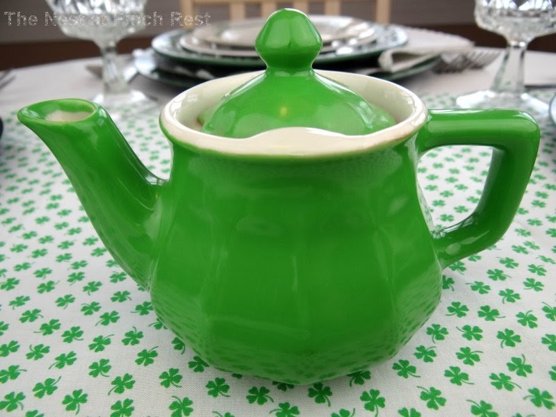 The Nest at Finch Rest: Winner of Li'l Green Teapot Giveaway!