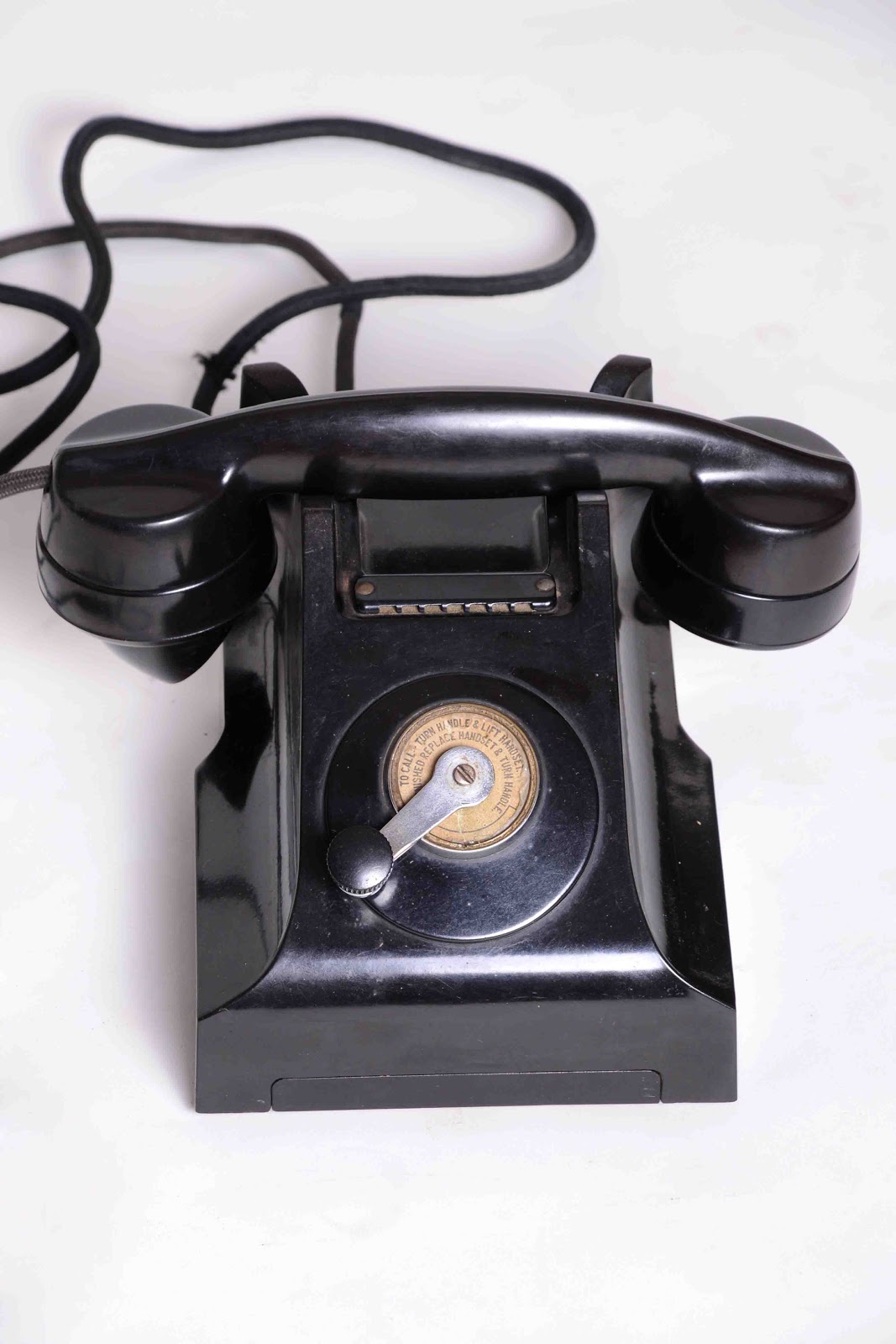 Old Vintage Gallery: Telephone Magneto "Ericsson" Circa 1946