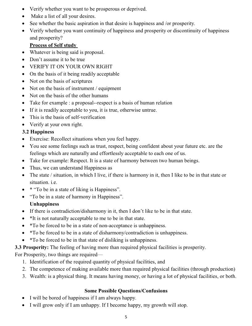 human values & professional ethics, HVPE notes