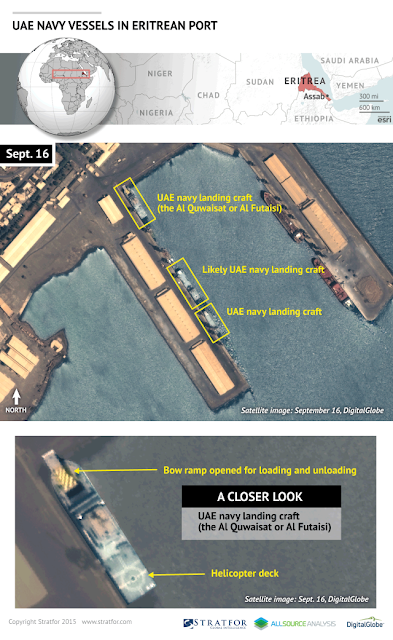 Satellite imagery of Eritrea show foreign naval ships docked in Assab ...