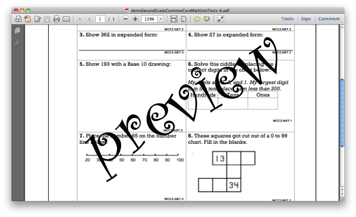 Miss Little Sparks: Common Core Tests