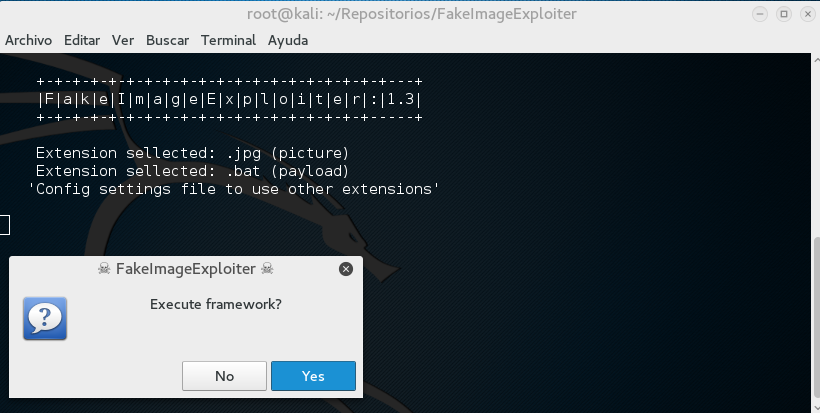 EMBEBER BACKDOOR EN IMAGEN con FakeImageExploiter - Candado Informatico