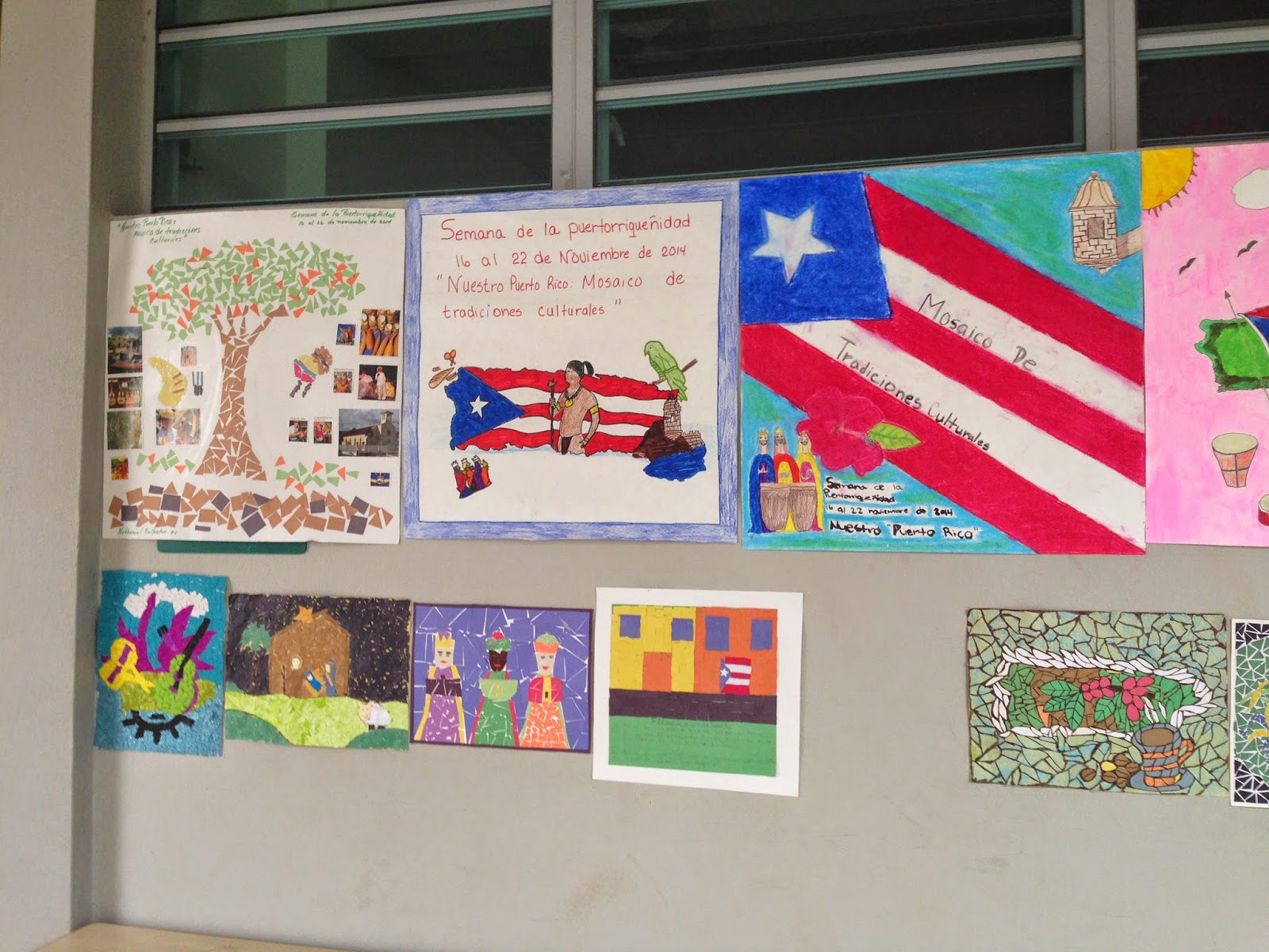 Biblioteca de la Escuela Alfredo Dorrington: Semana de la Puertorriqueñidad
