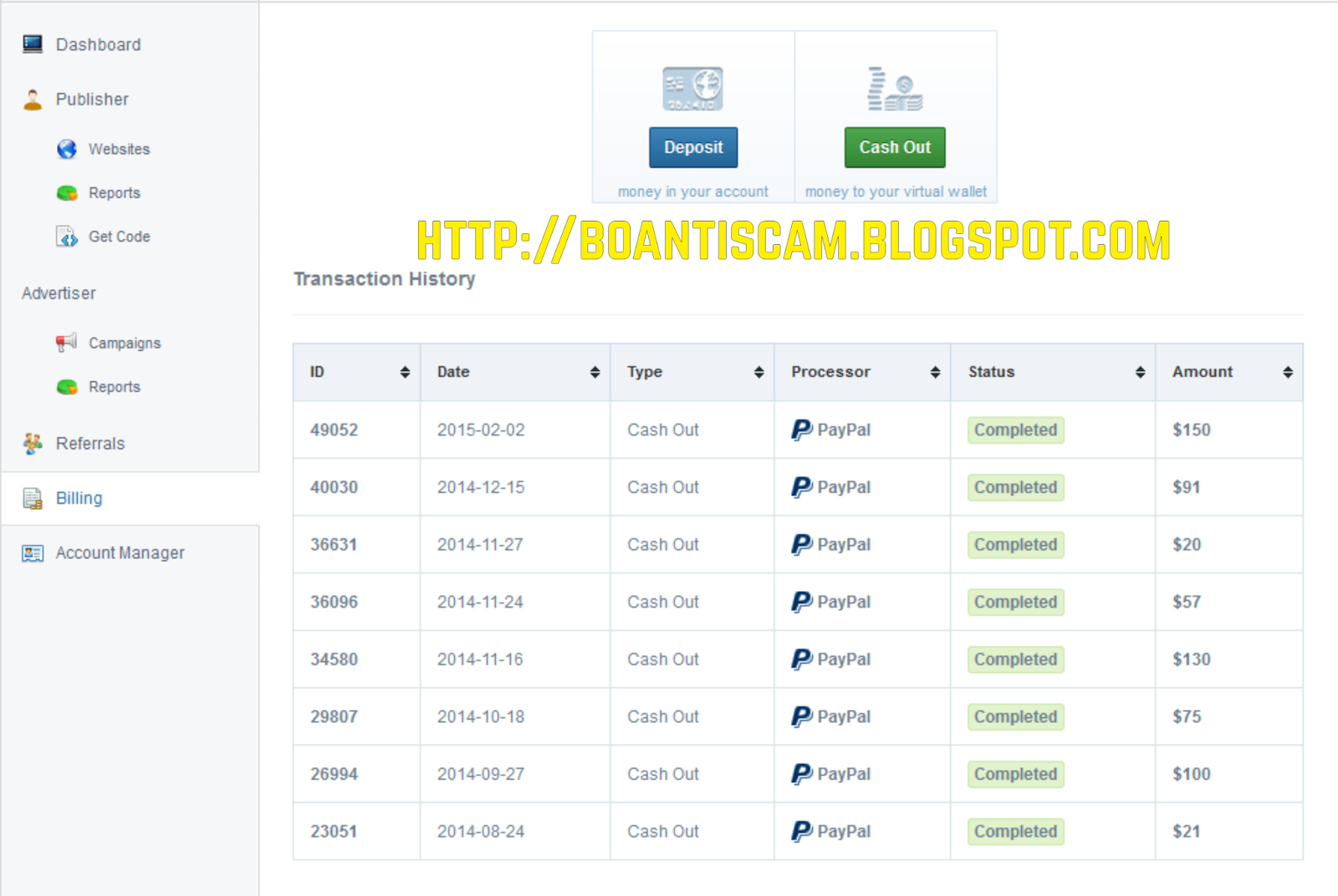 Cara Mudah Mendaftar dan Memasang Kode Popcash.net ~ Kumpulan Bisnis ...