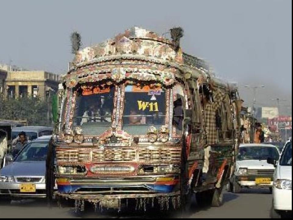 Spreebird-Trend and Culture: W-11 The famous Mini bus of Karachi