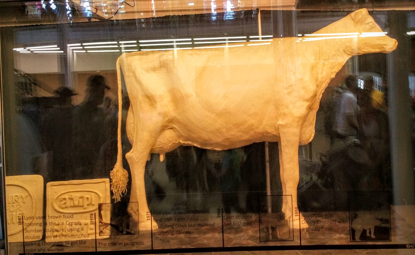 History and Culture by Bicycle: 2016 Iowa State Fair: Butter Sculpture ...