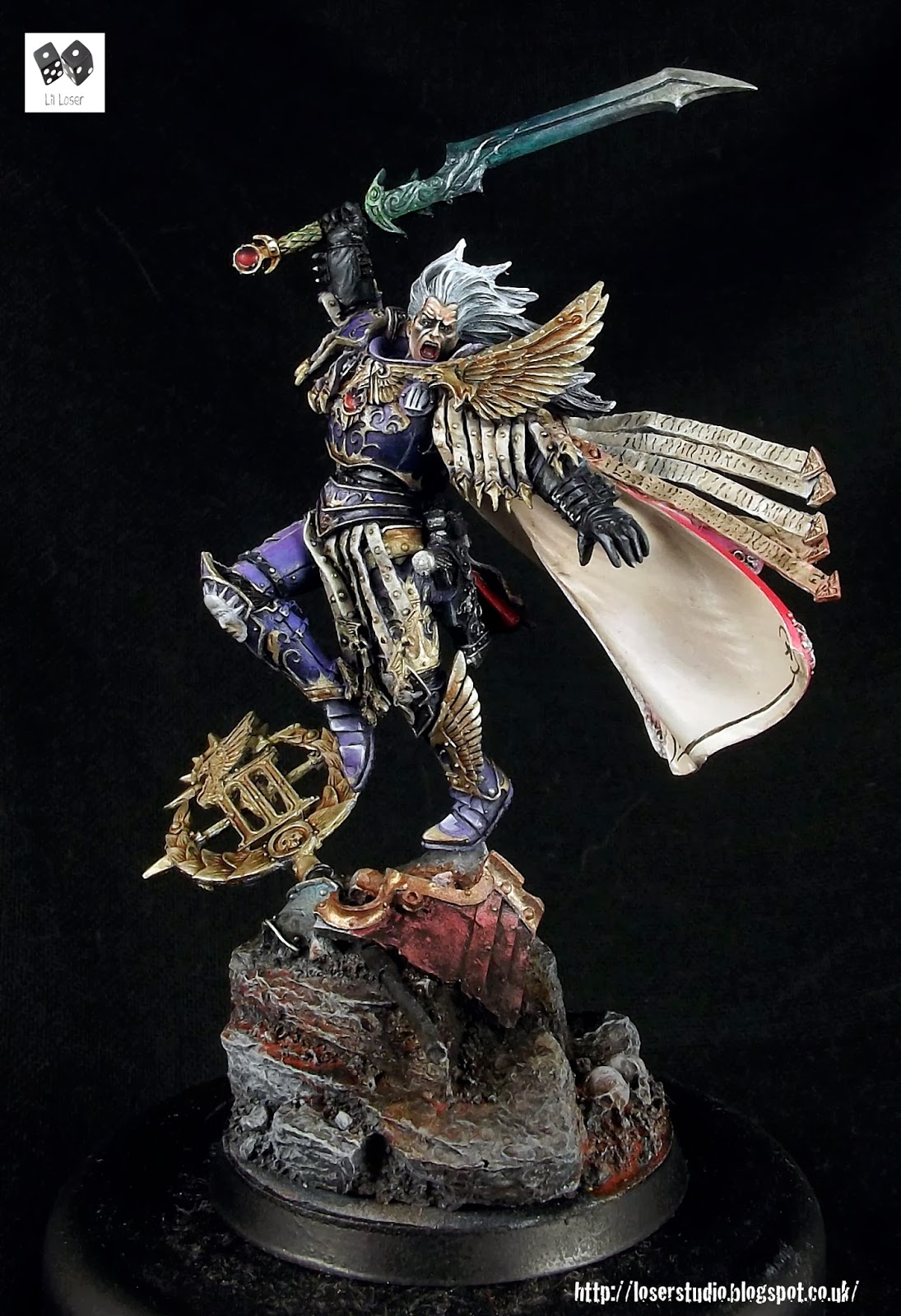 The Phoenician Fulgrim, Primarch of the Emperor's Children, Third ...