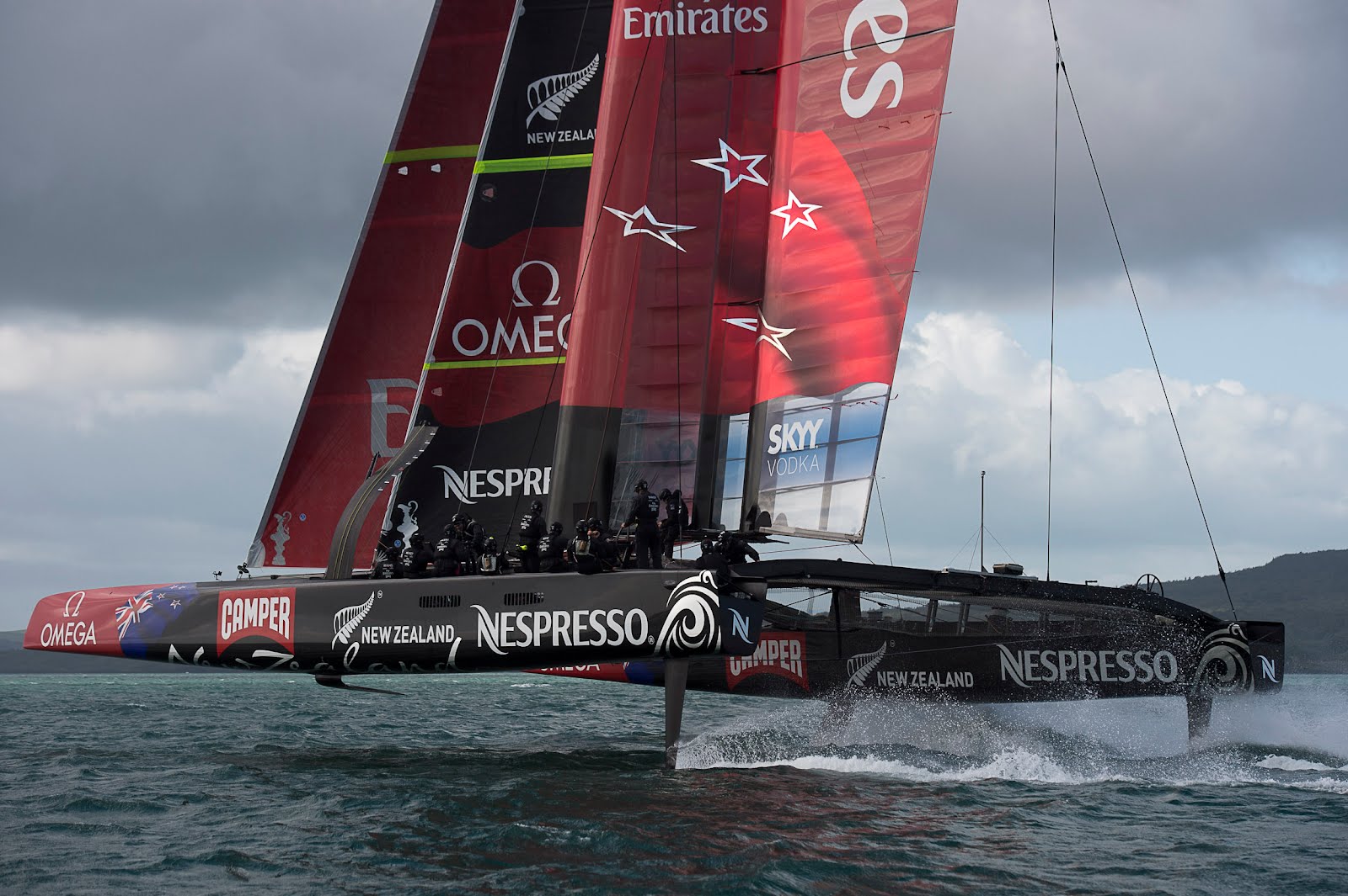 wind and water and earth: AC72 better than formula1 racing