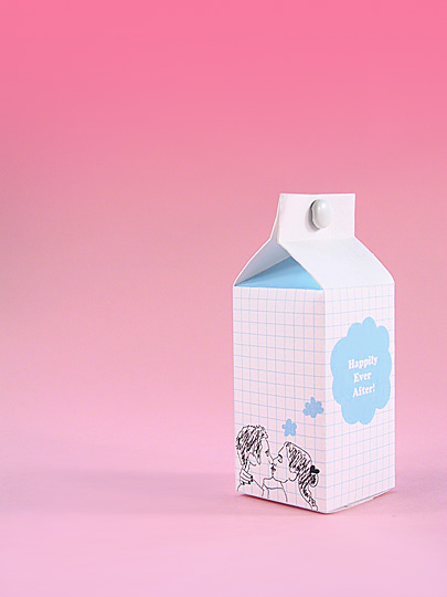Michéll Events: DIY :: Mini Candy Milk Cartons