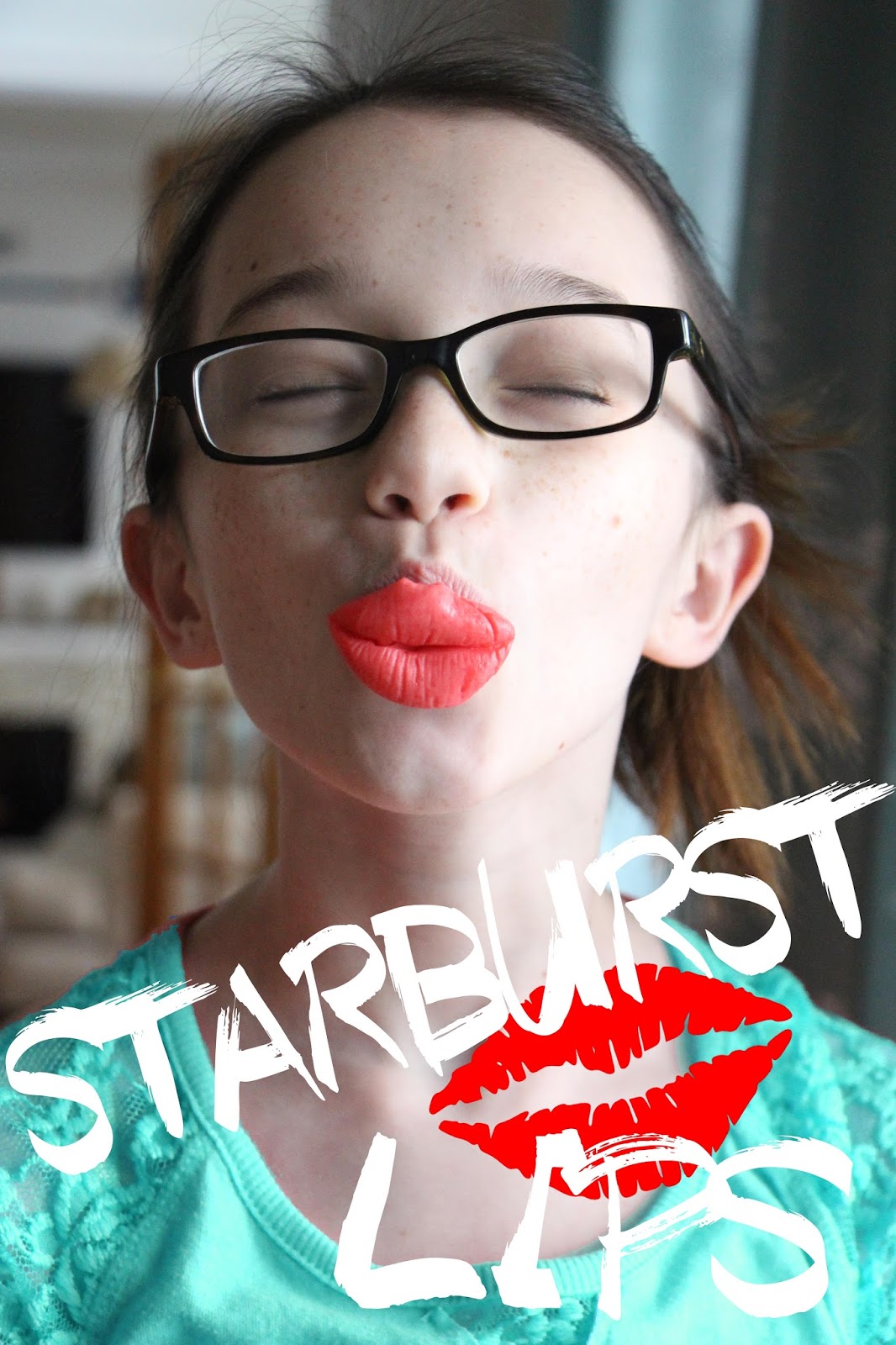 Grosgrain: Starburst Lips Valentines