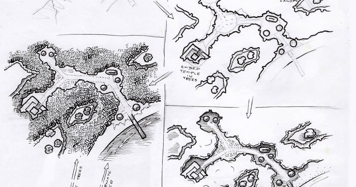 Map Drawing Tutorial 3: Jungle Trails