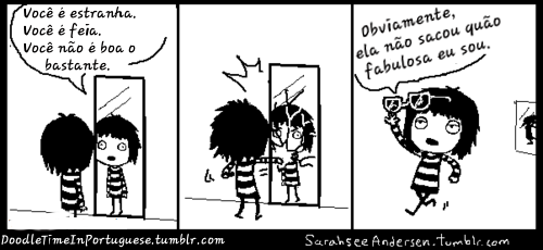 Meu Pequeno Paraíso : Tiras da Sarah See Andersen em português