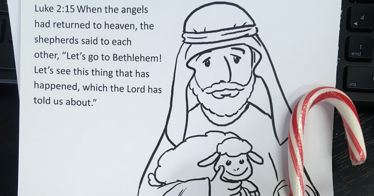 The Confident Journal: Sunday School Craft - Christmas Shepherd