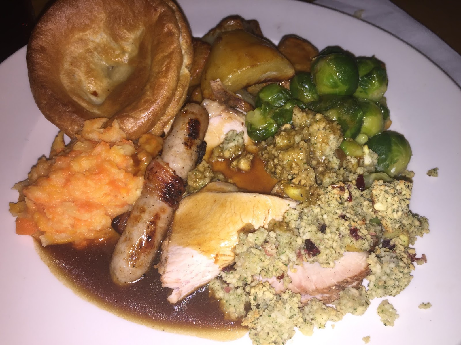 Playdays and Runways: Festive Menu at Beefeater