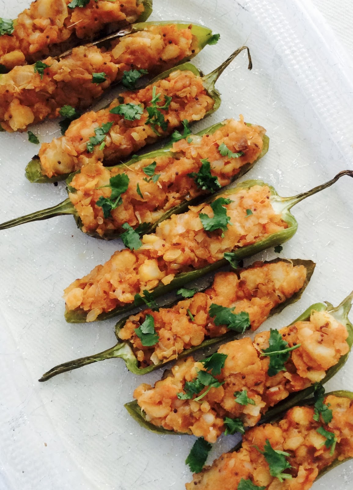 Stuffed Chili : With spicy Potato curry | For a Healthy Lifestyle ...