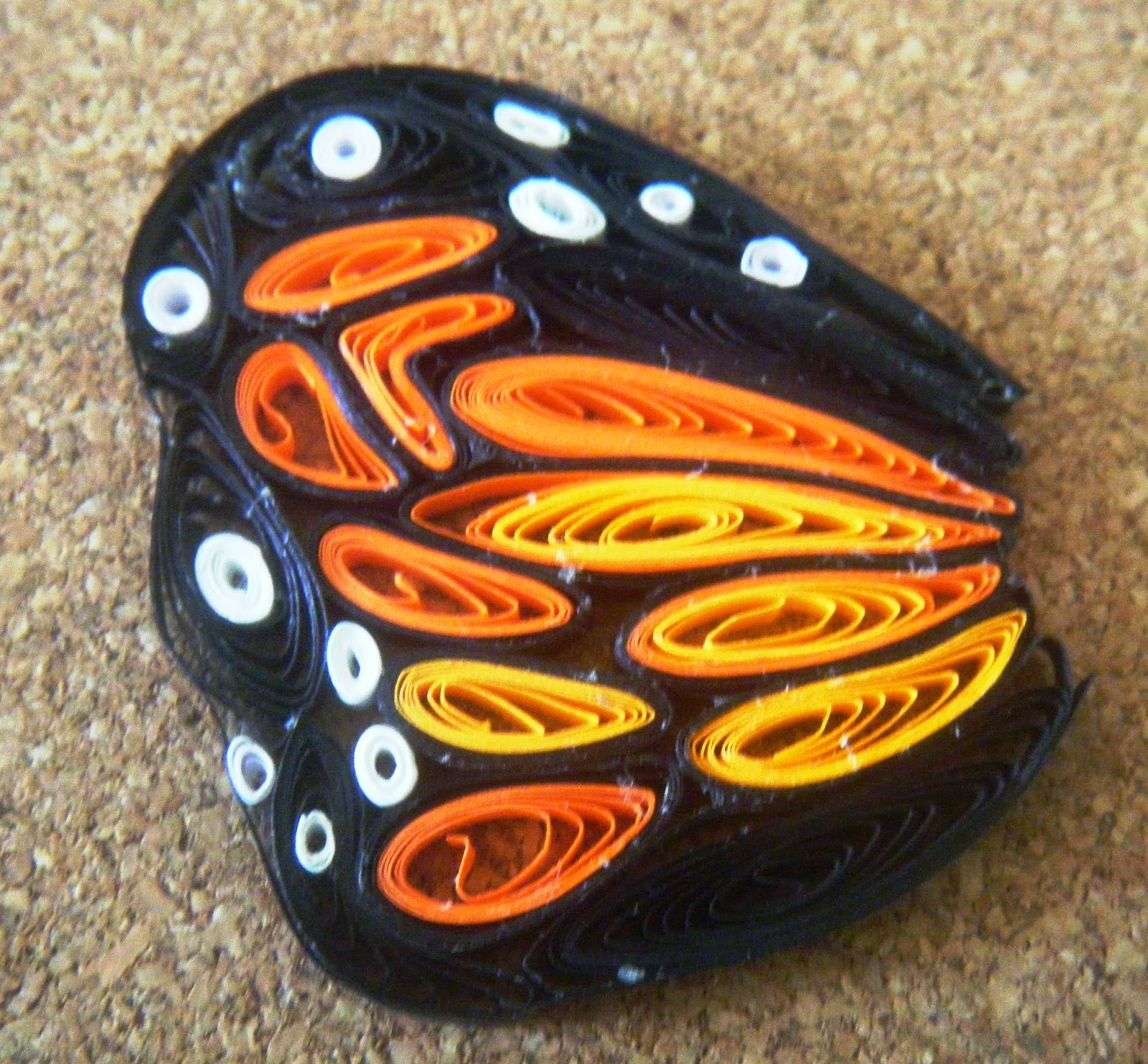 Quilling Away : Quilled Monarch Butterfly.