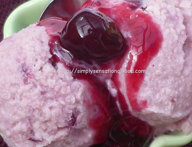 Cherry Ice cream | simply.food