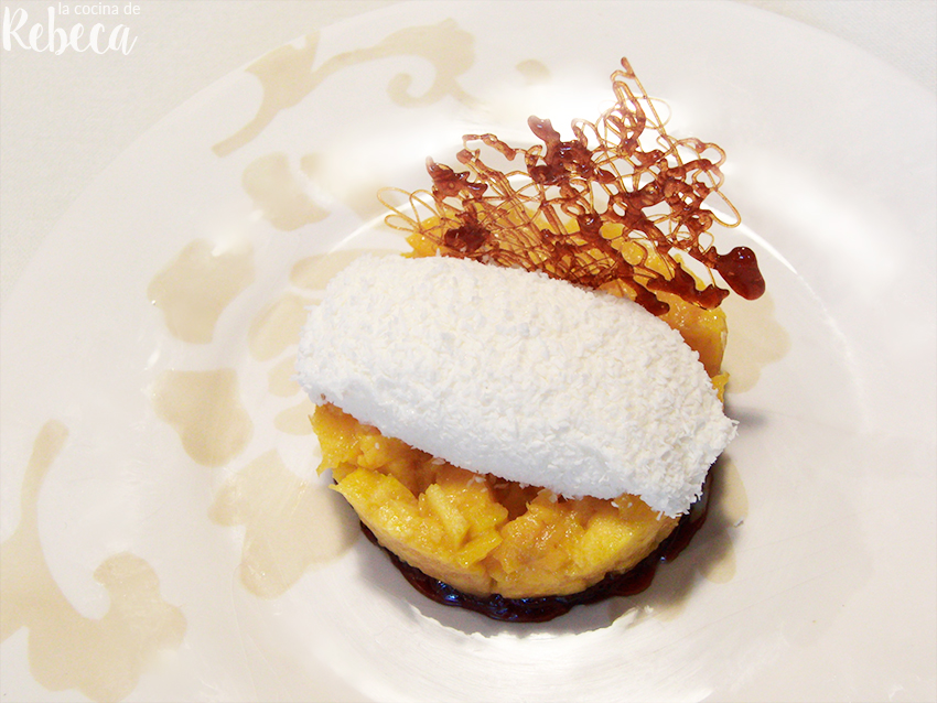La cocina de Rebeca: Tartar de mango y coco