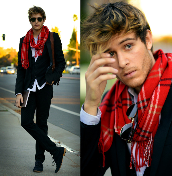 Macho Moda - Blog de Moda Masculina: Cachecol para os homens, como usar?