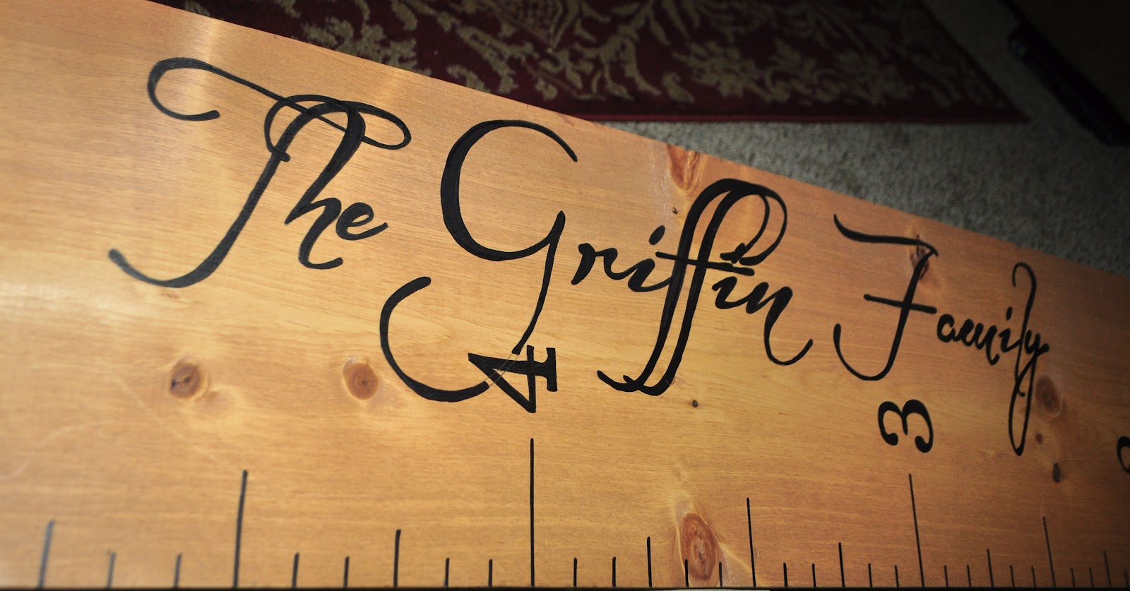 Evan & Natali Griffin: DIY Giant Ruler