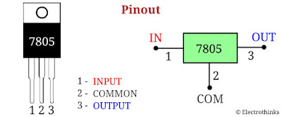 DC to DC 7-25V to 5V Step Down Power Supply with 7805 - Electrothinks