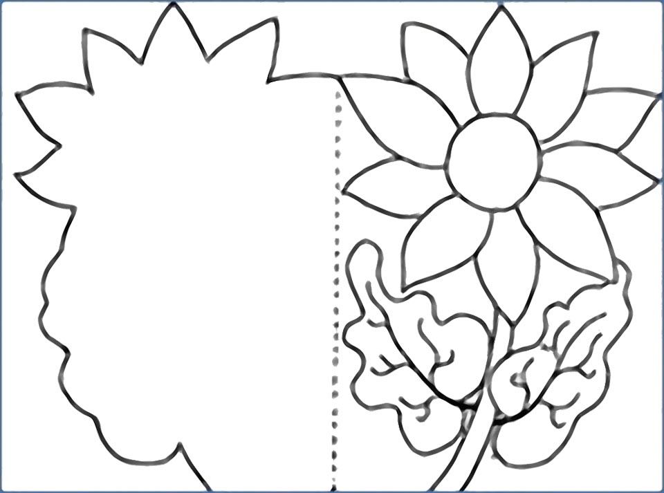 Rayito de Colores: Tarjetas de Flores para mamá