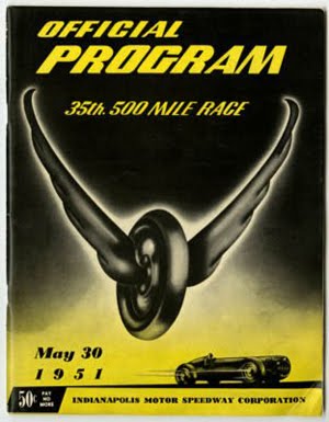 ALL MY EYES: A Checkered Past: Indy 500 Program Covers