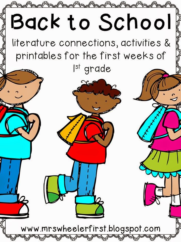 Mrs. Wheeler's First Grade Tidbits: First Week in Photos