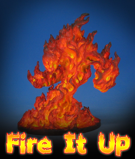 James Wappel Miniature Painting: Fire it Up