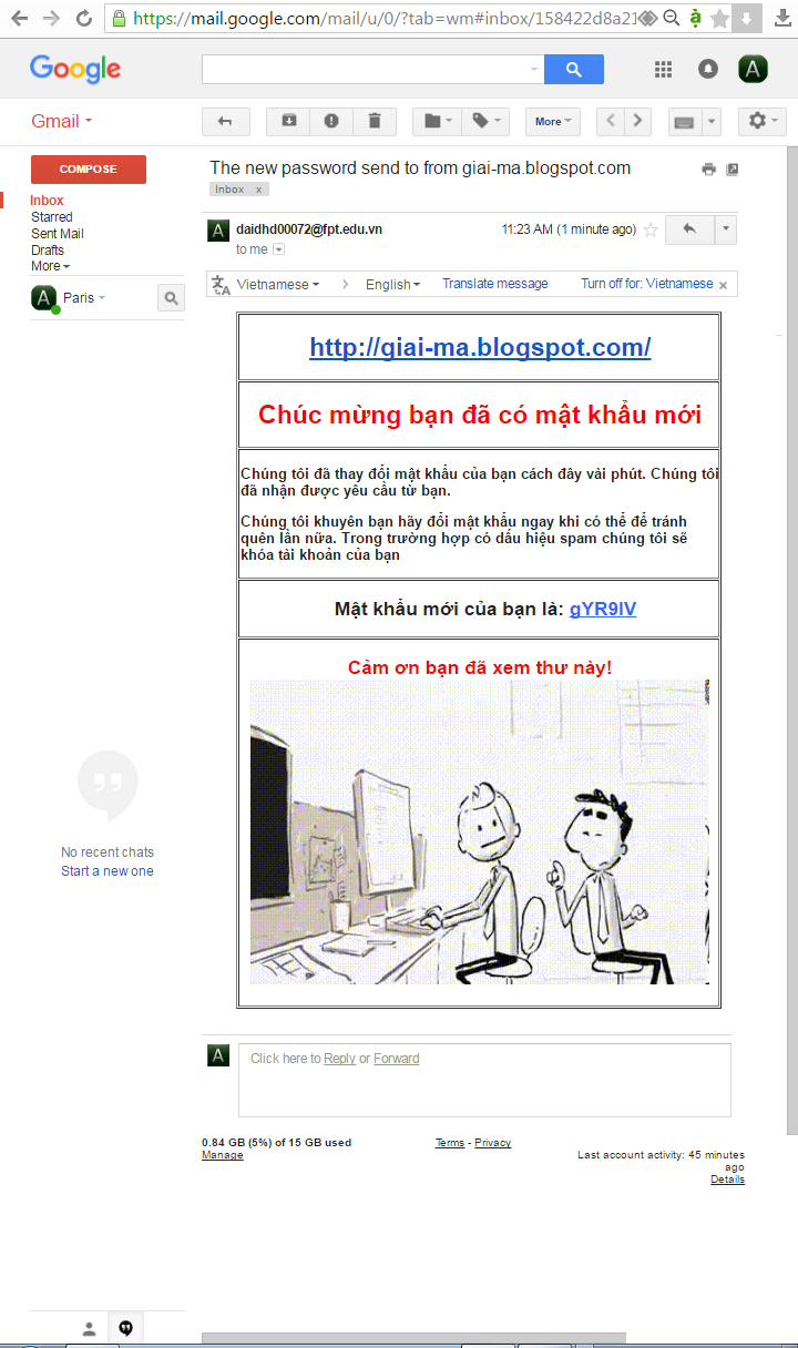 Struts 2 Framework: Reset Password & Send Email ~ Thế Giới Giải Mã