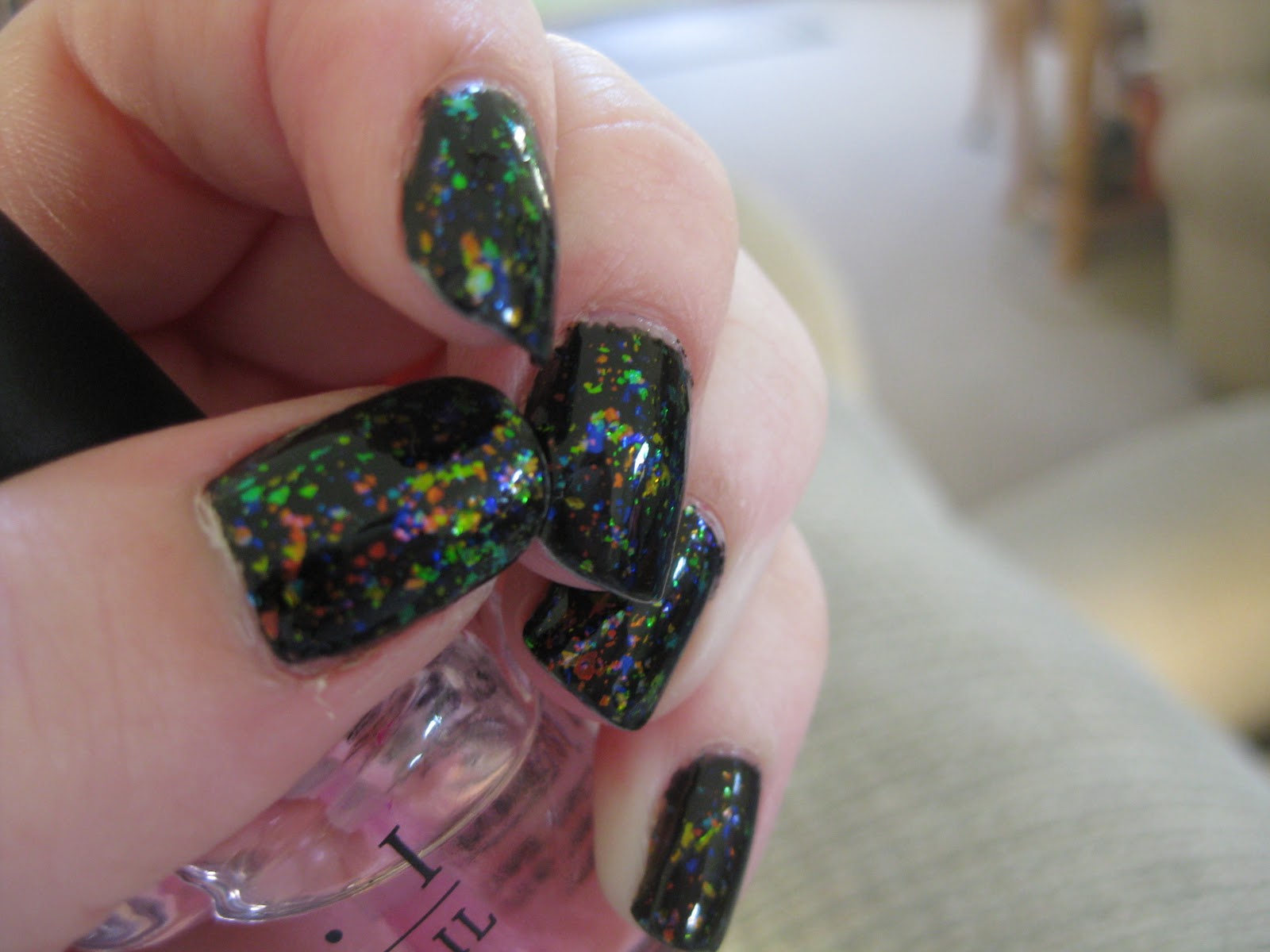 Unprofessional Nails: Finger Paints Flakies